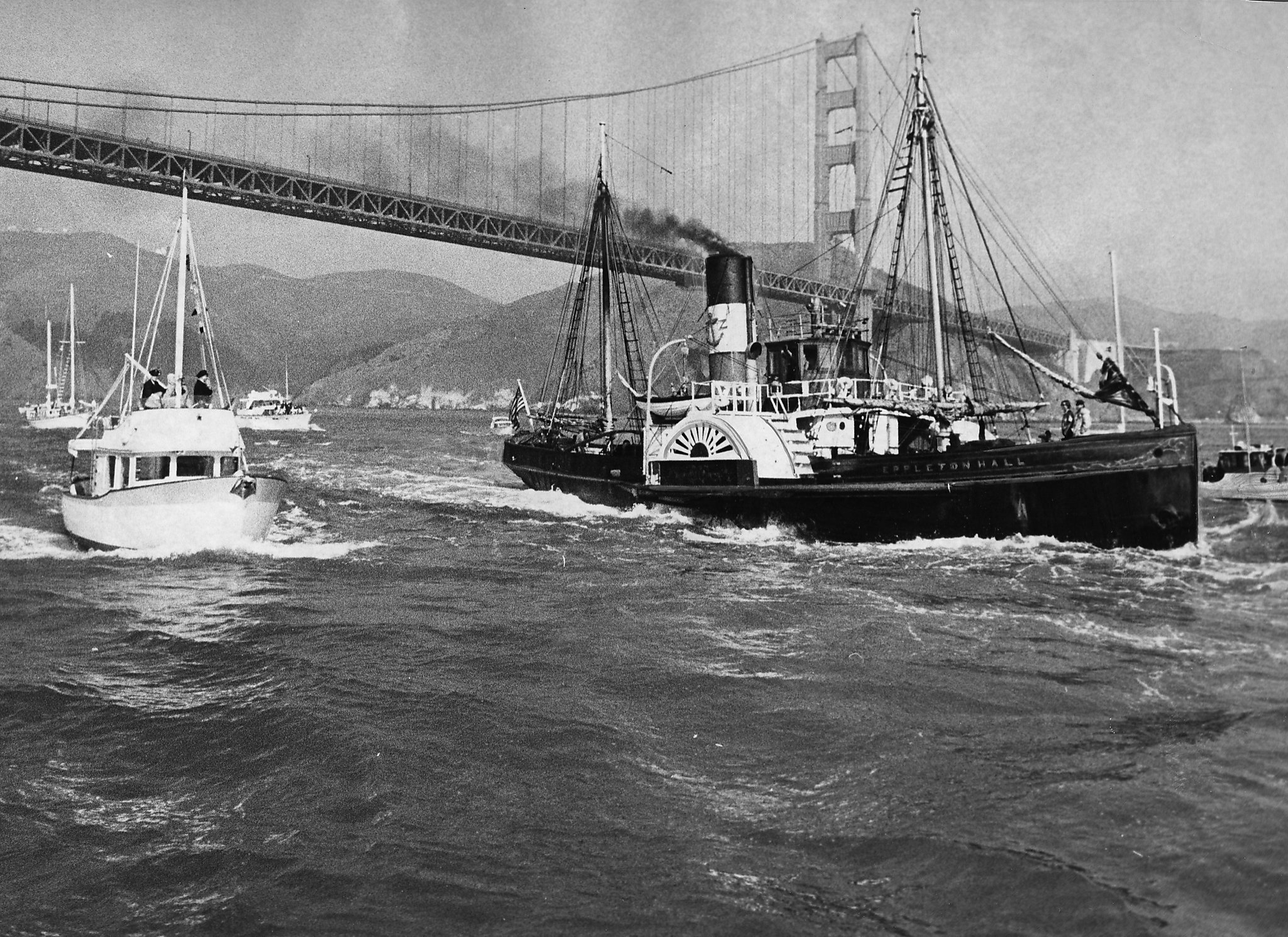 Eppleton Hall tugboat sails into S.F. history