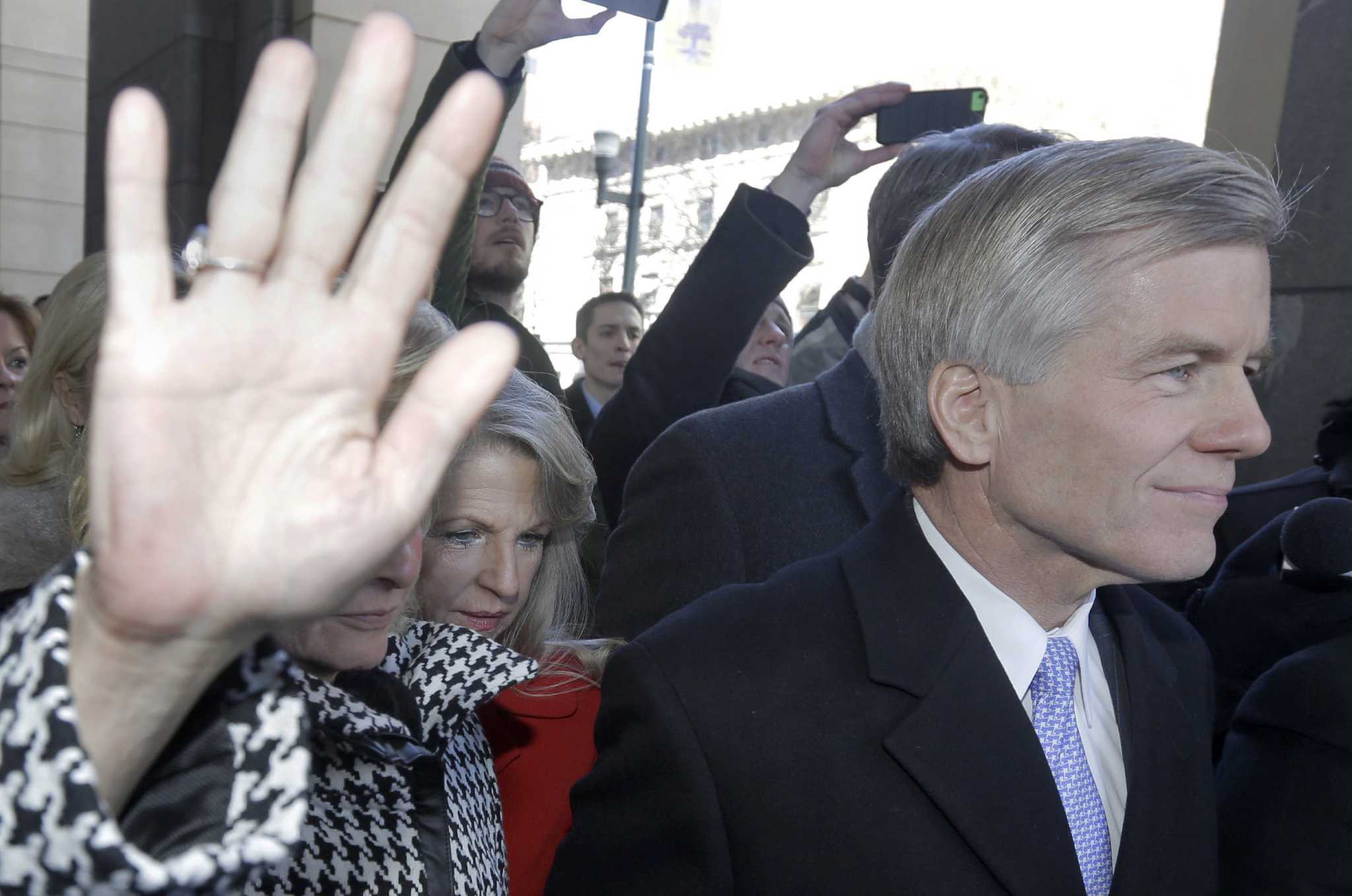 Ex-governor of Virginia released after arraignment