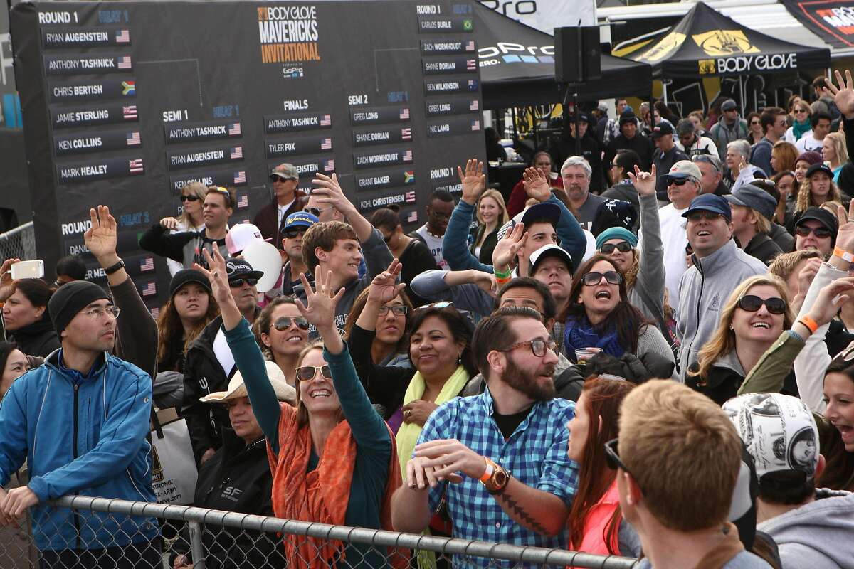 Mavericks surf contest draws thousands to experience thrills