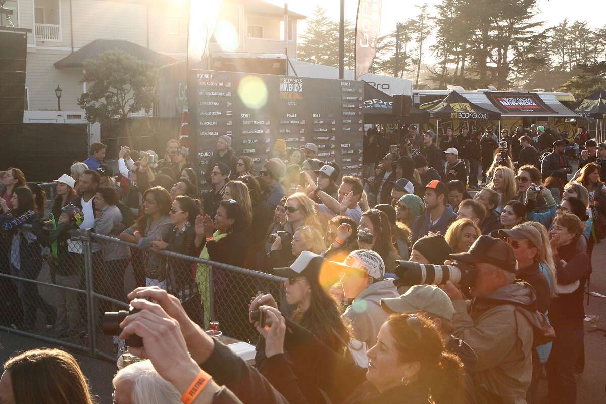 Mavericks surf contest draws thousands to experience thrills