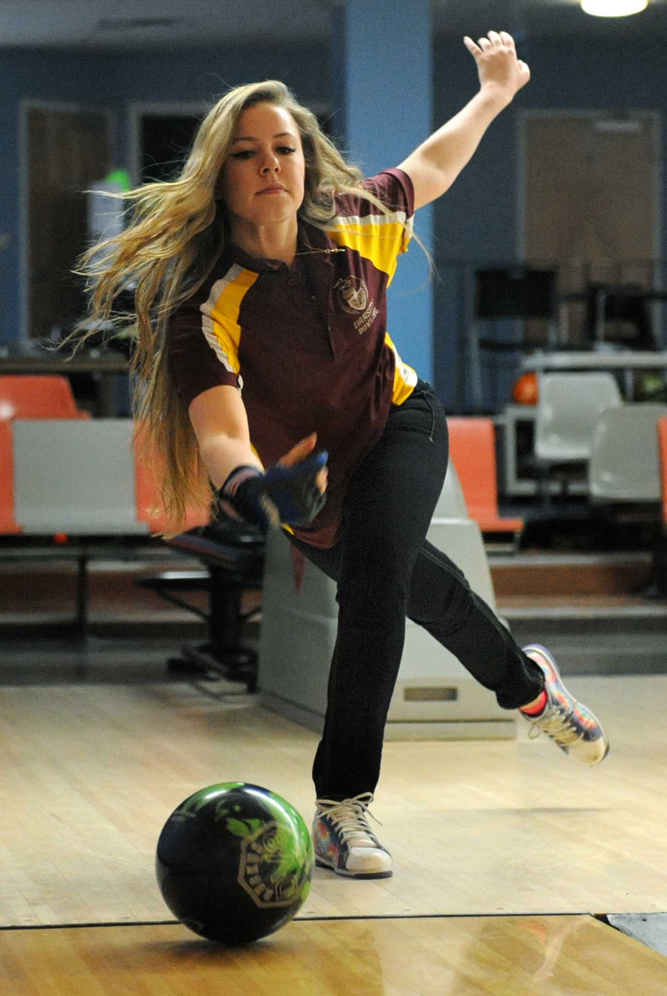 Bowling against the boys is right up Irvin's alley