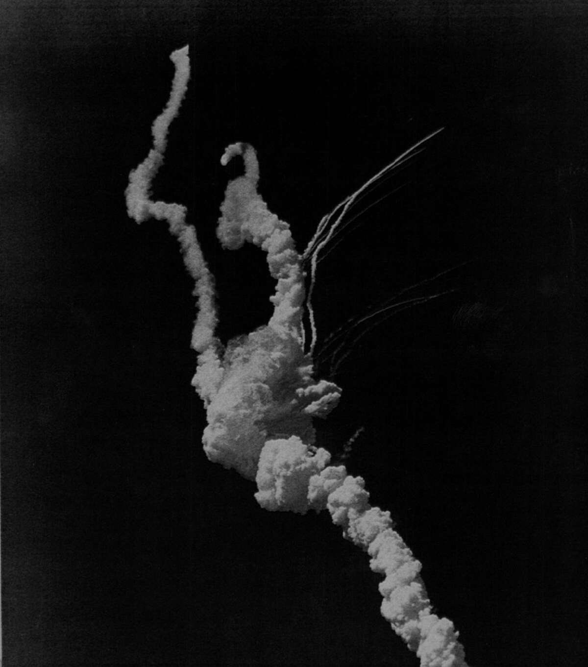 Jan. 28, 1986: Space Shuttle Challenger disaster