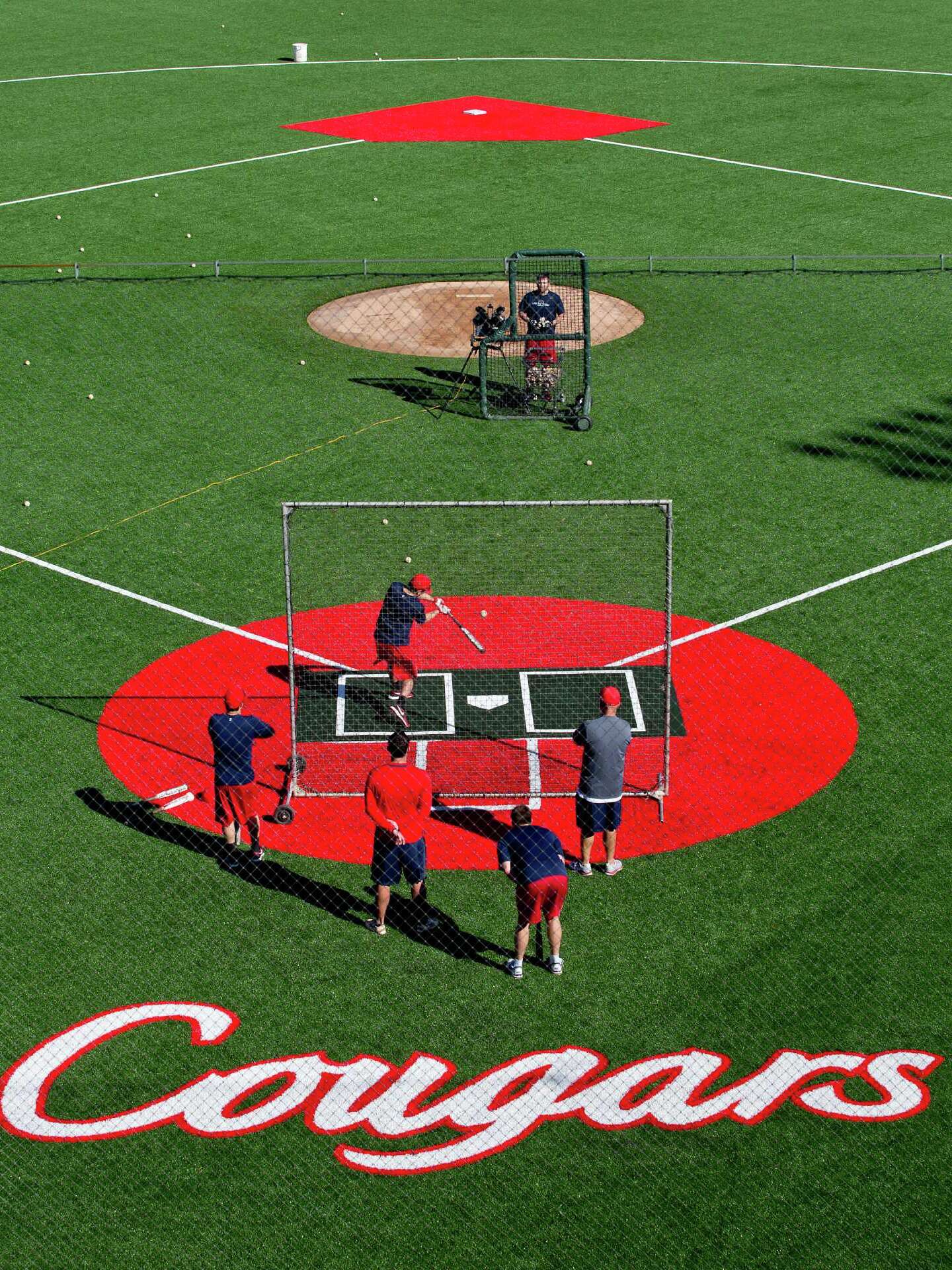 UH baseball field features colorful new look