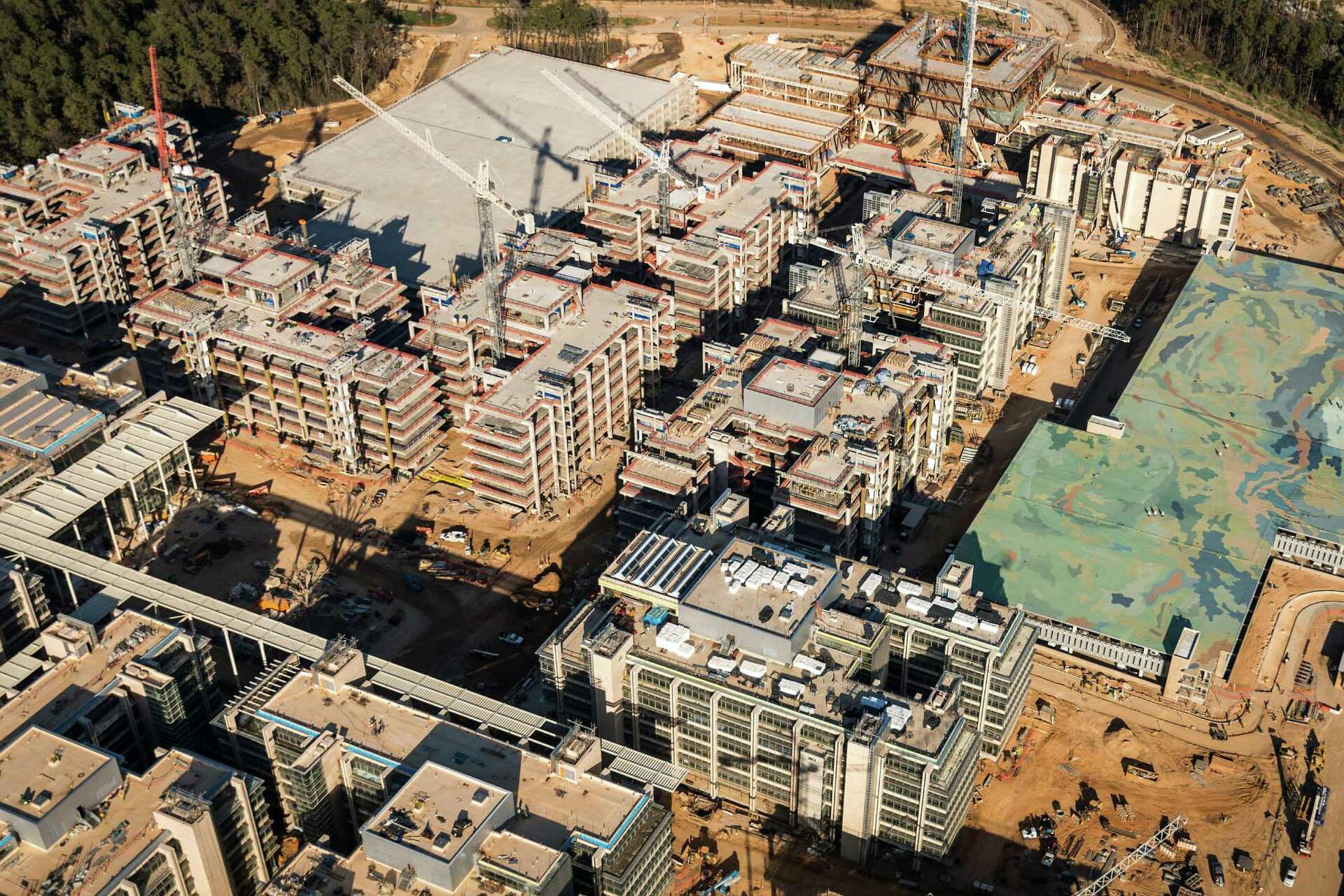 Mobile Exxon Construction Woodlands Map