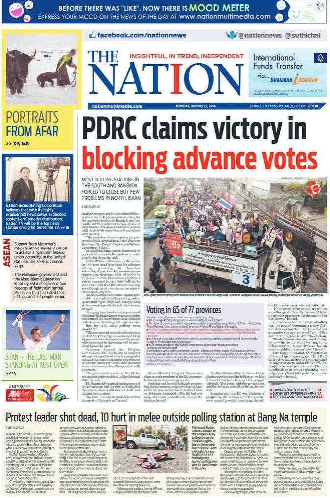 Front Pages from Around the Globe