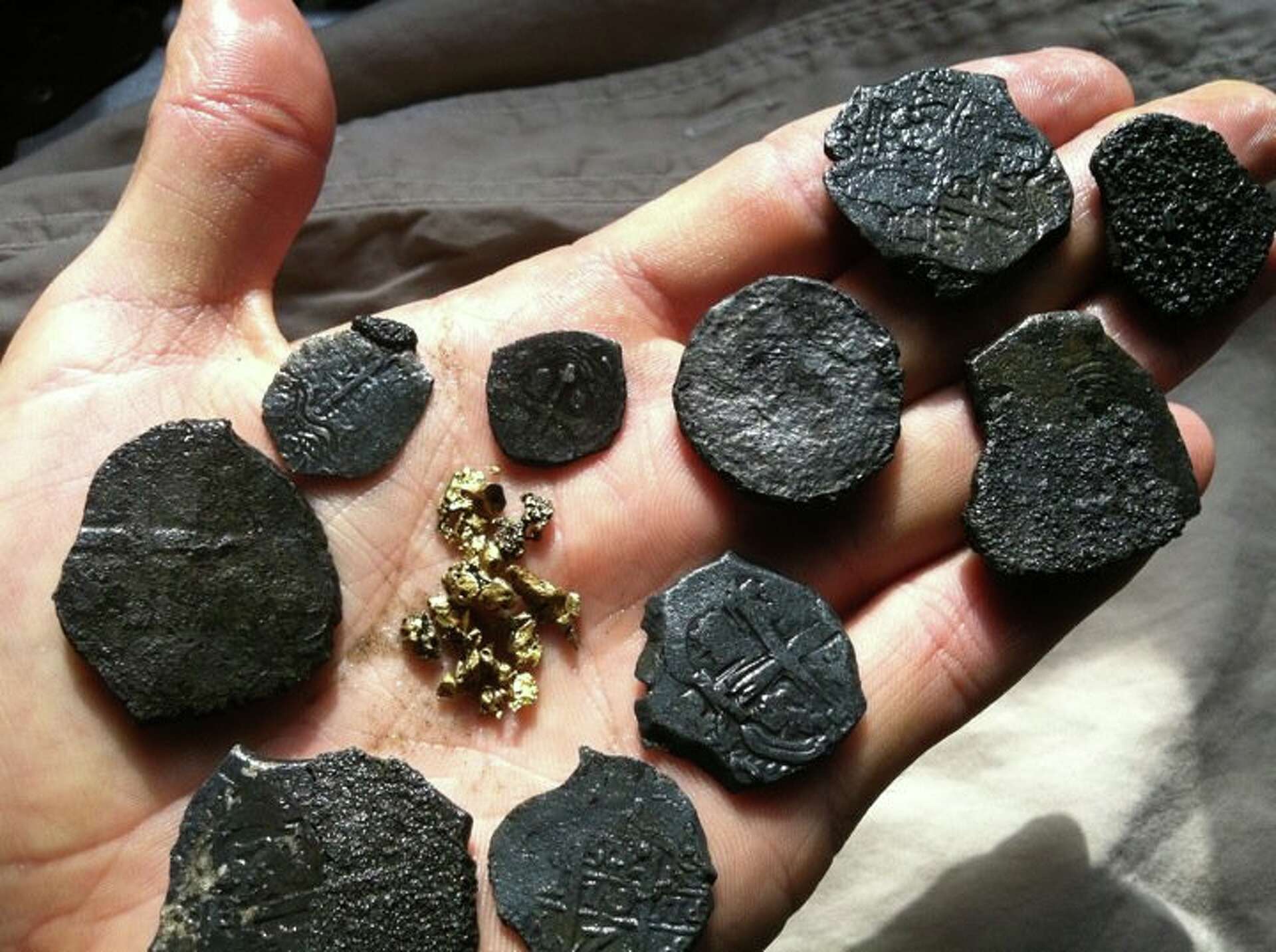 World's only real pirate treasure dug up and coming to Galveston