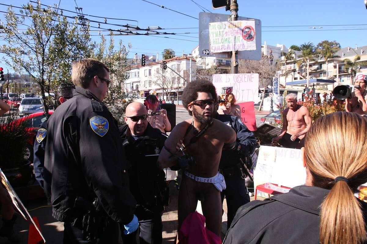 Let's get back to ho-hum in nudist arrests