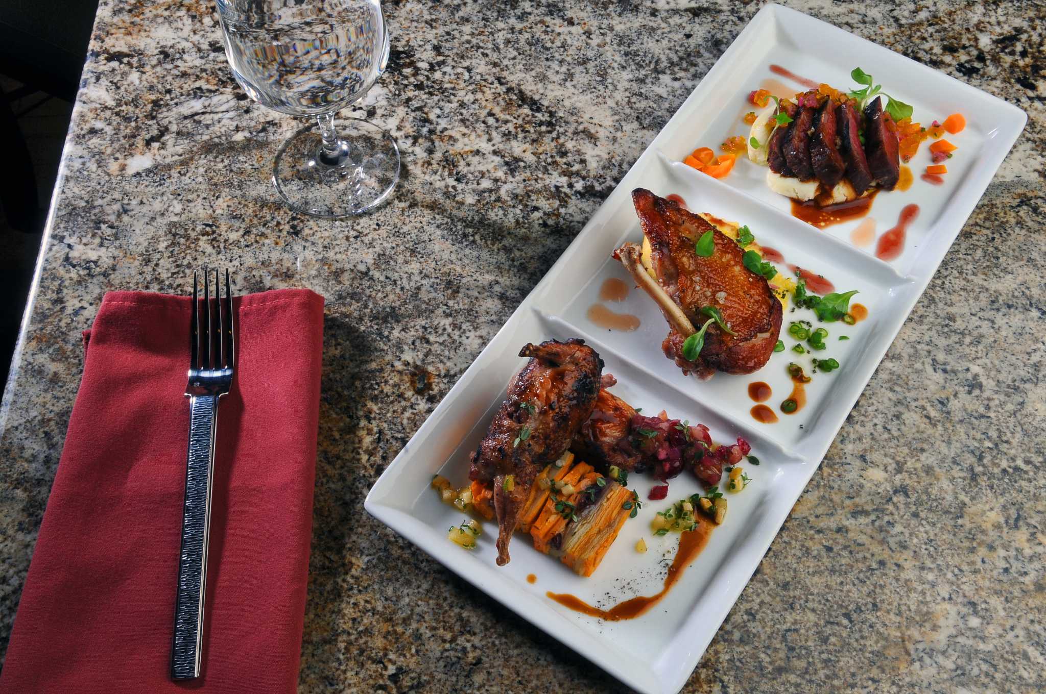 The $20.14 deal is a 3-course meal