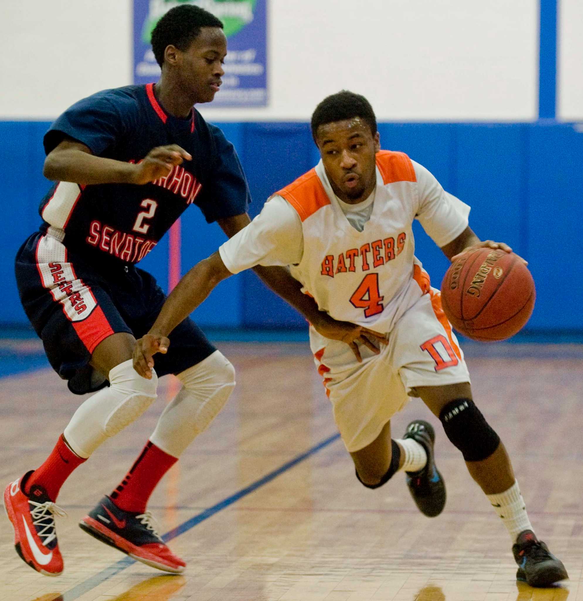McMahon builds early led, holds off Danbury boys basketball