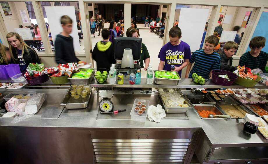 If you child doesn't have lunch money at school, the trash may be ...