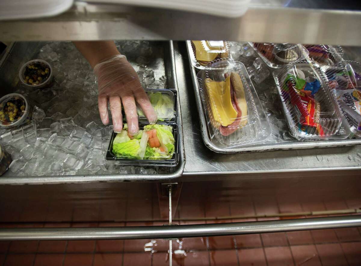 If you child doesn't have lunch money at school, the trash may be ...