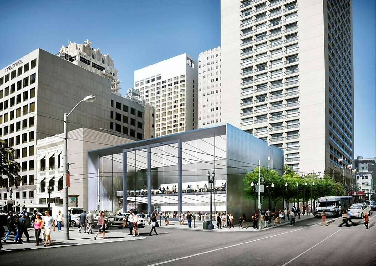 S.F. officials like redesigned Apple Store on Union Square