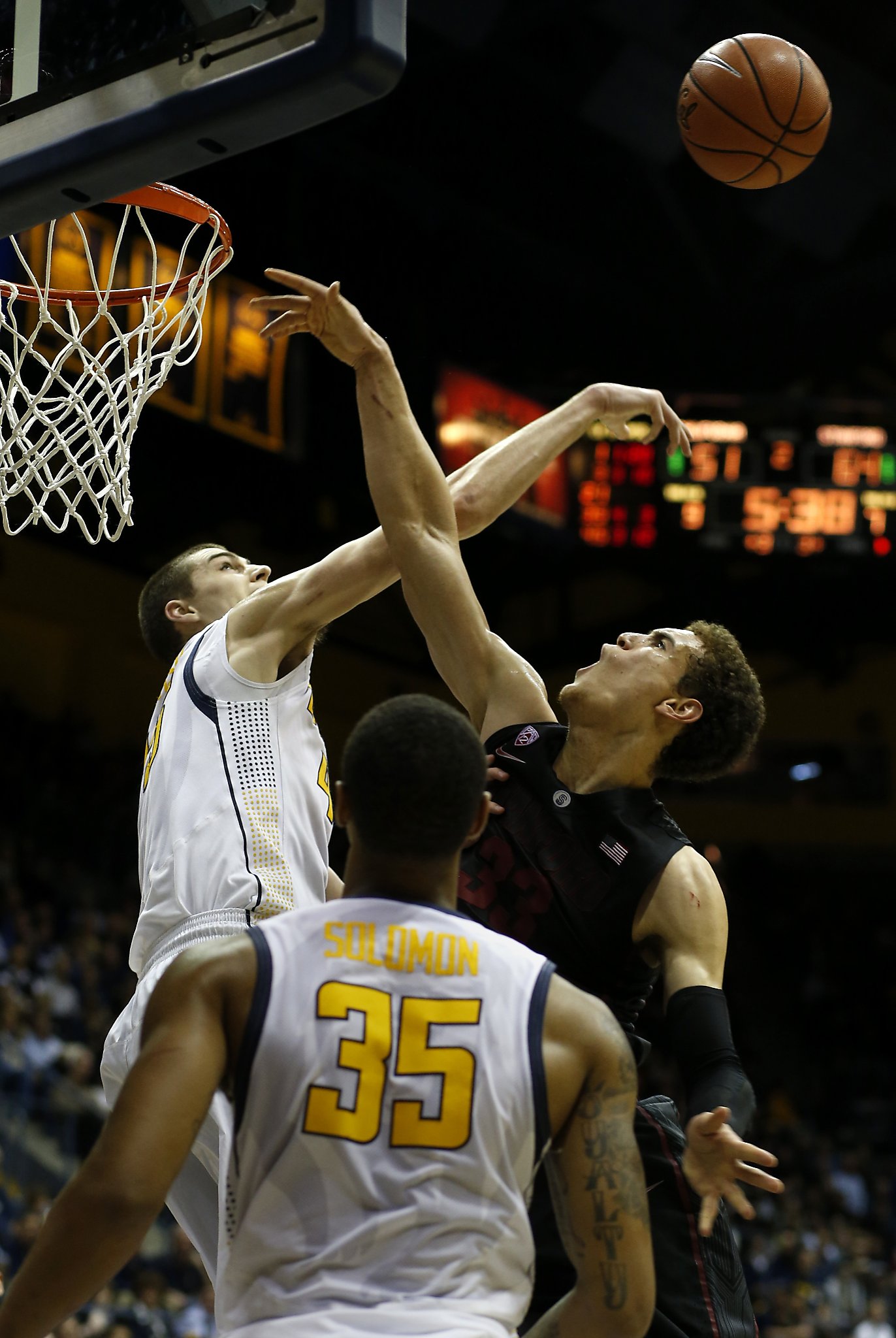 Dwight Powell leads Stanford past Cal