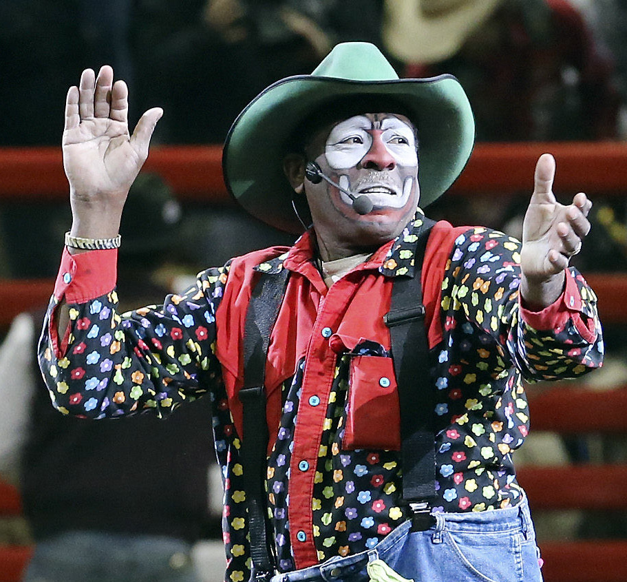 Just clowning around.