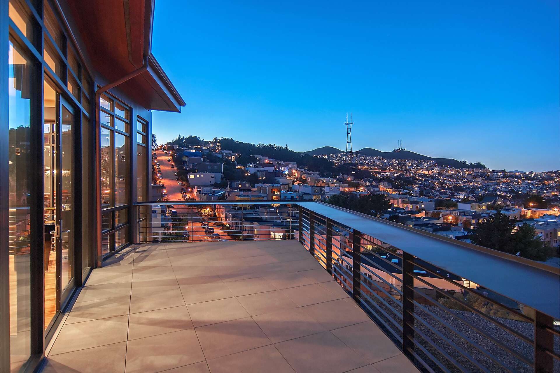 Noe Valley contemporary boasts dynamic views, sleek design