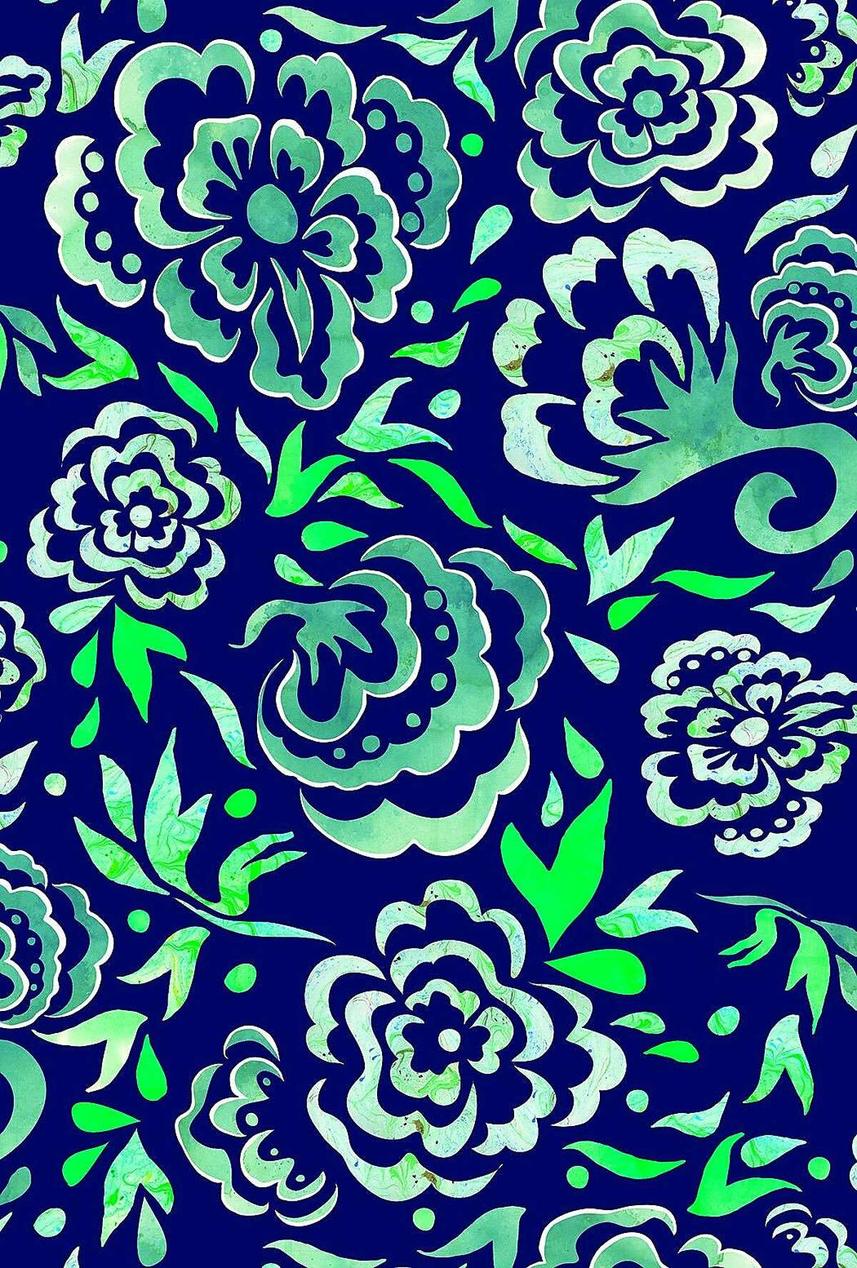 Colette Clark's removable wallpaper is 'colorful,' 'refined'