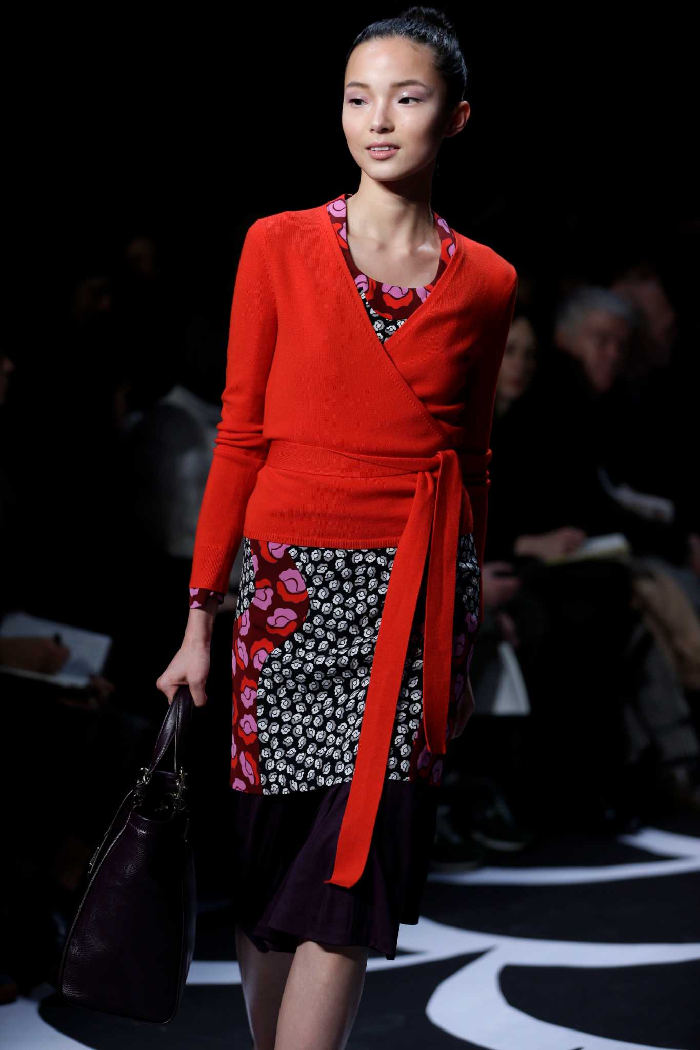 Von Furstenberg marks wrap dress anniversary with confetti