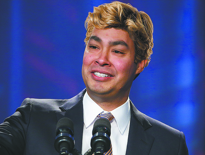 Ever wonder what Mayor Castro would look like as a blond?