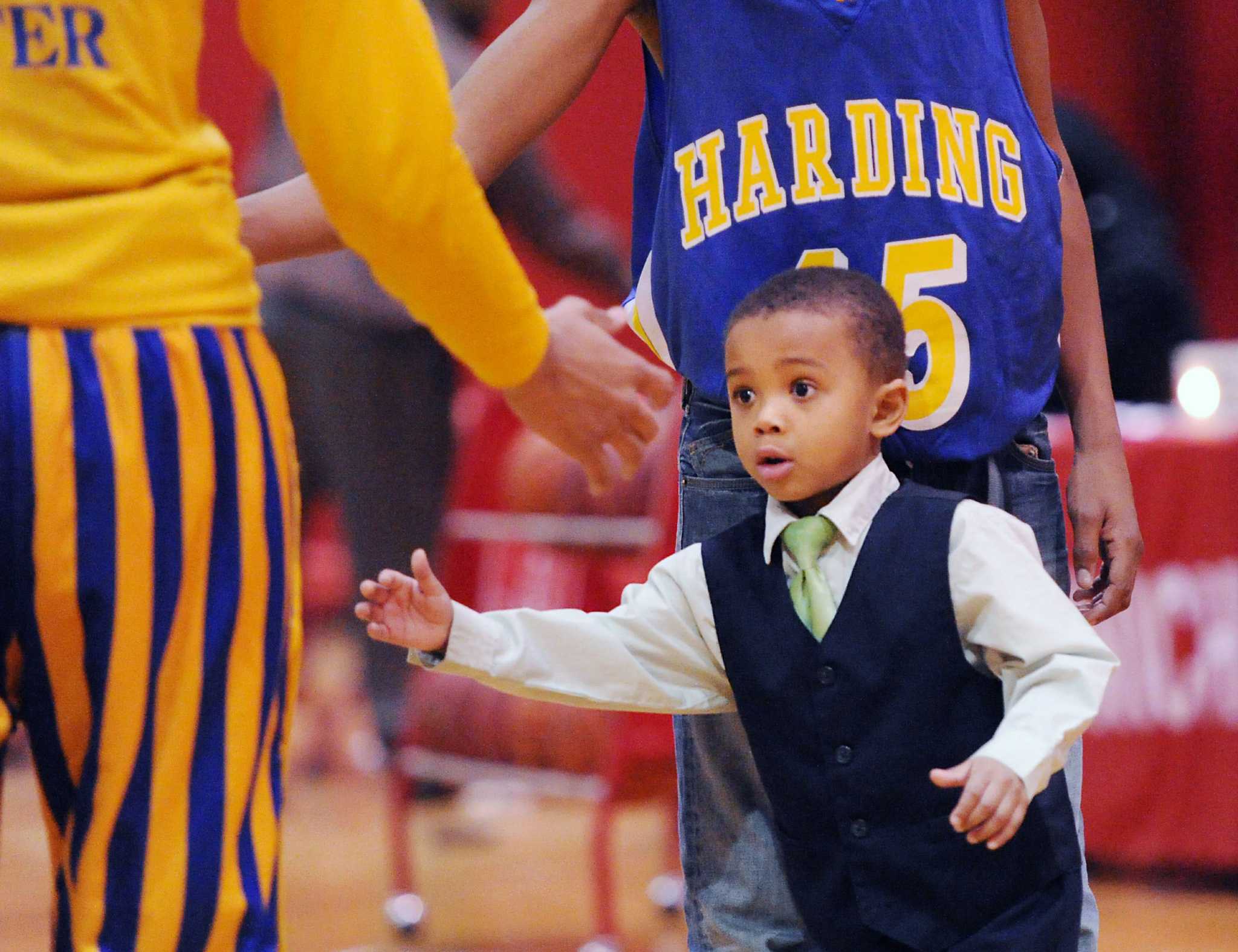 Harding sidelines: Like father, like son