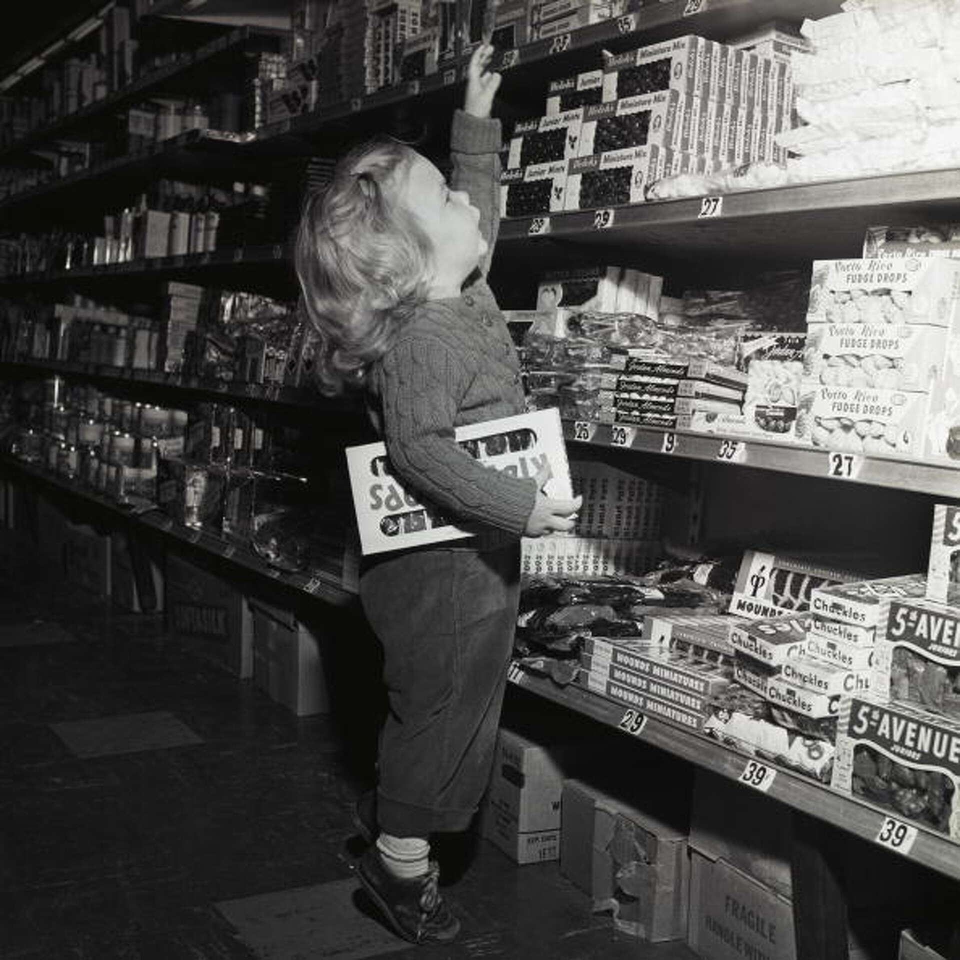 Grocery shopping used to look a lot different