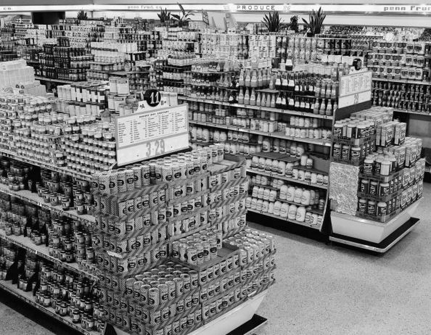 Grocery shopping used to look a lot different