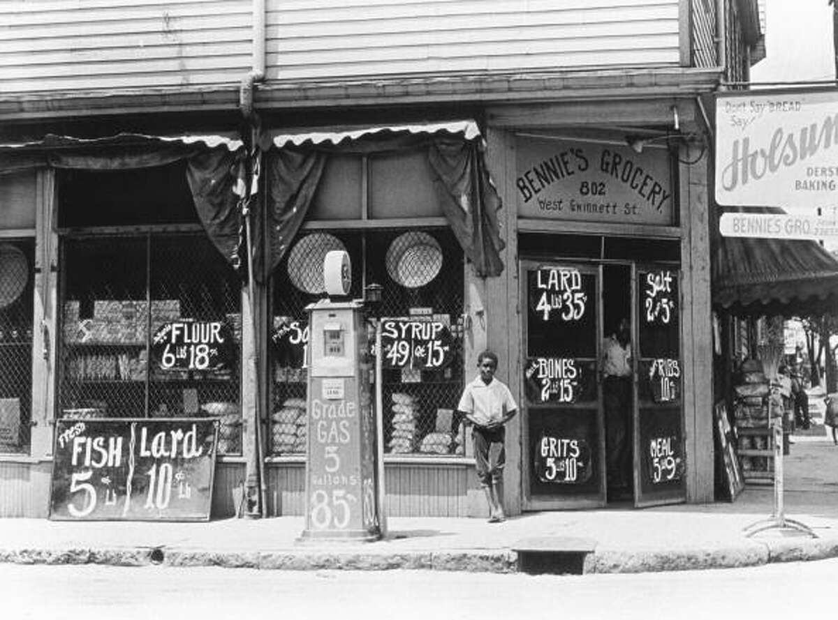 Grocery shopping used to look a lot different