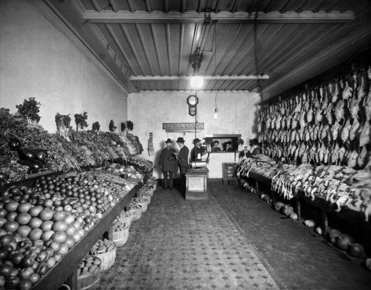 Grocery shopping used to look a lot different