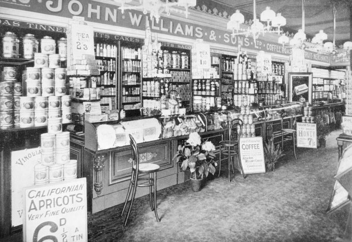 Grocery shopping used to look a lot different