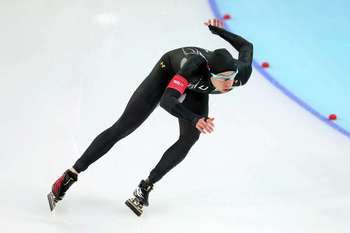 Katy speedskater Jonathan Garcia finishes 28th in men's 1,000-meter race