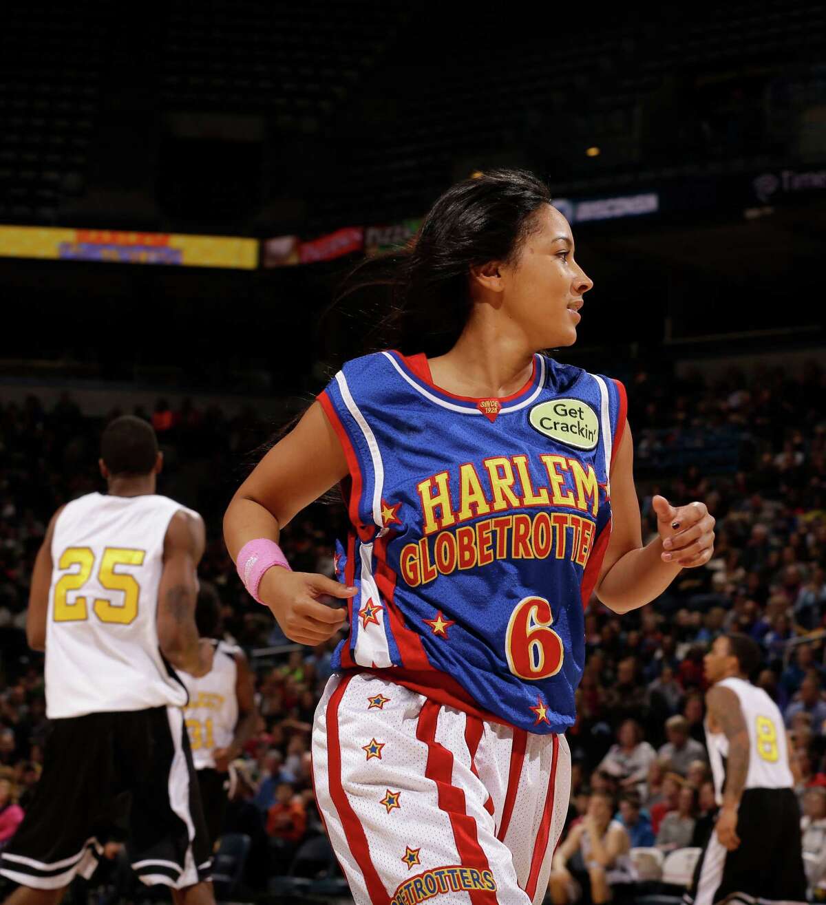 'T-Time' gives full-time effort while playing with Harlem Globetrotters