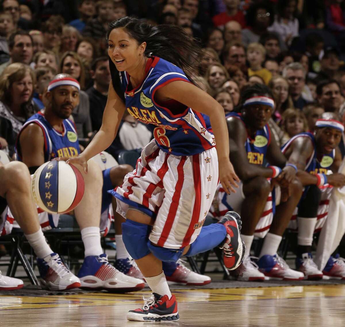 'T-Time' gives full-time effort while playing with Harlem Globetrotters