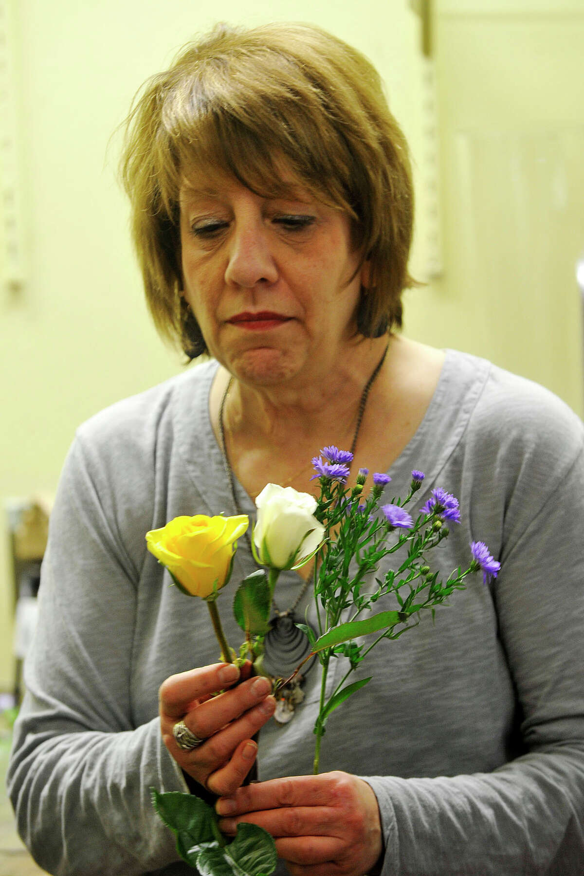 Merchants brave storm for Valentine's