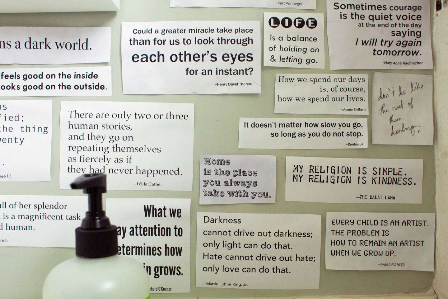 Katherine Center gets - and gives - inspiration from famous words