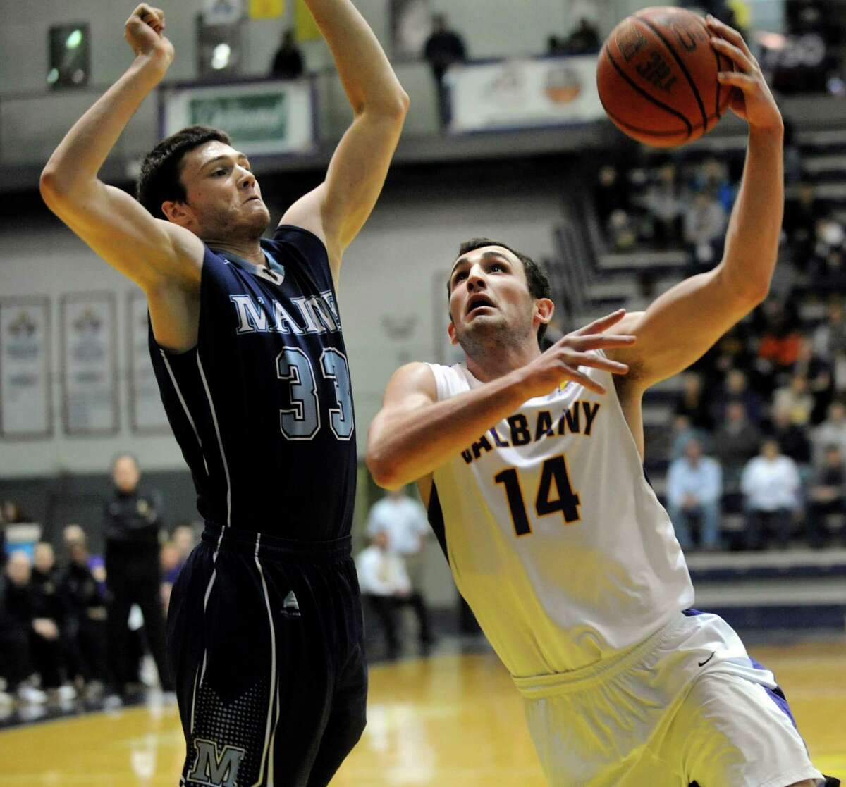 UAlbany men's basketball beats Maine, 74-63