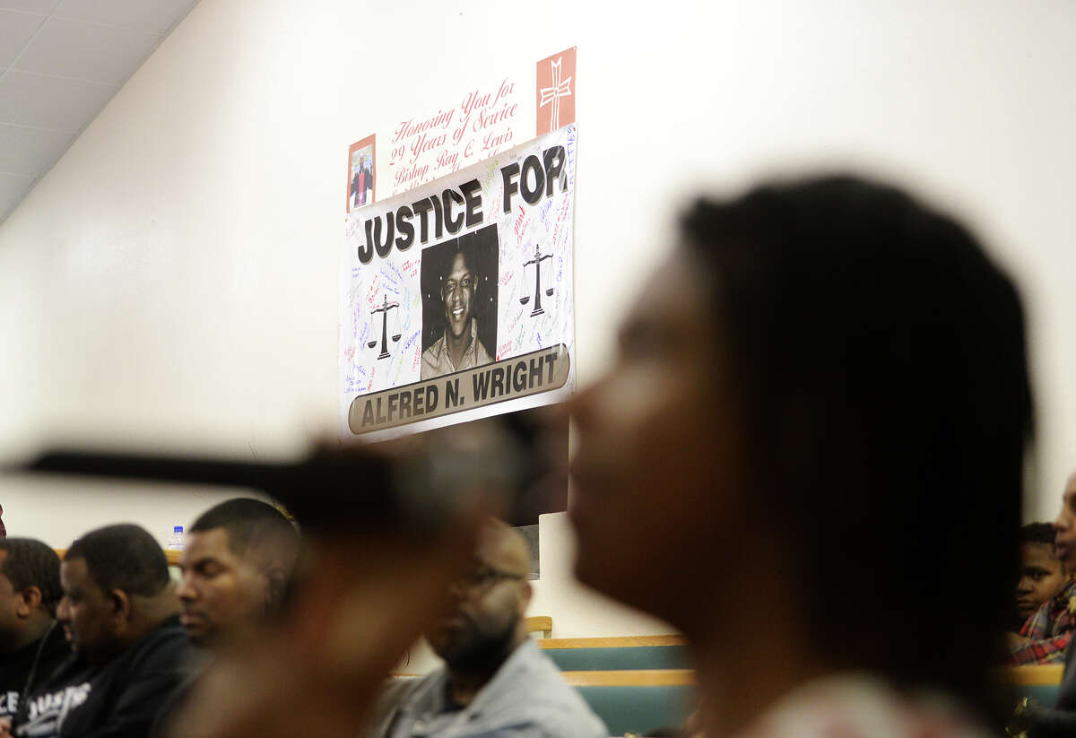 Rally in Jasper for Alfred Wright