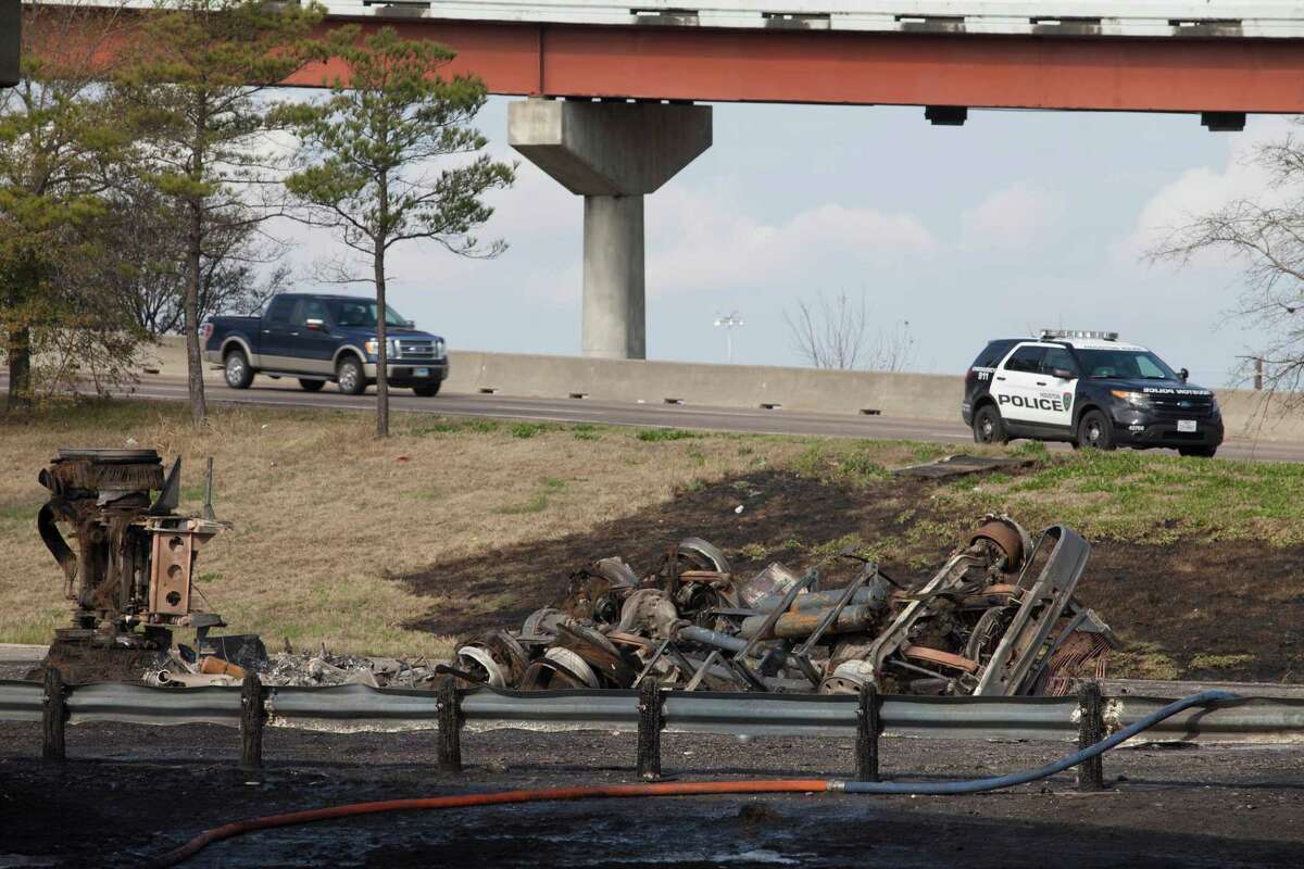 Tanker Flips Bursts Into Flames Killing Driver