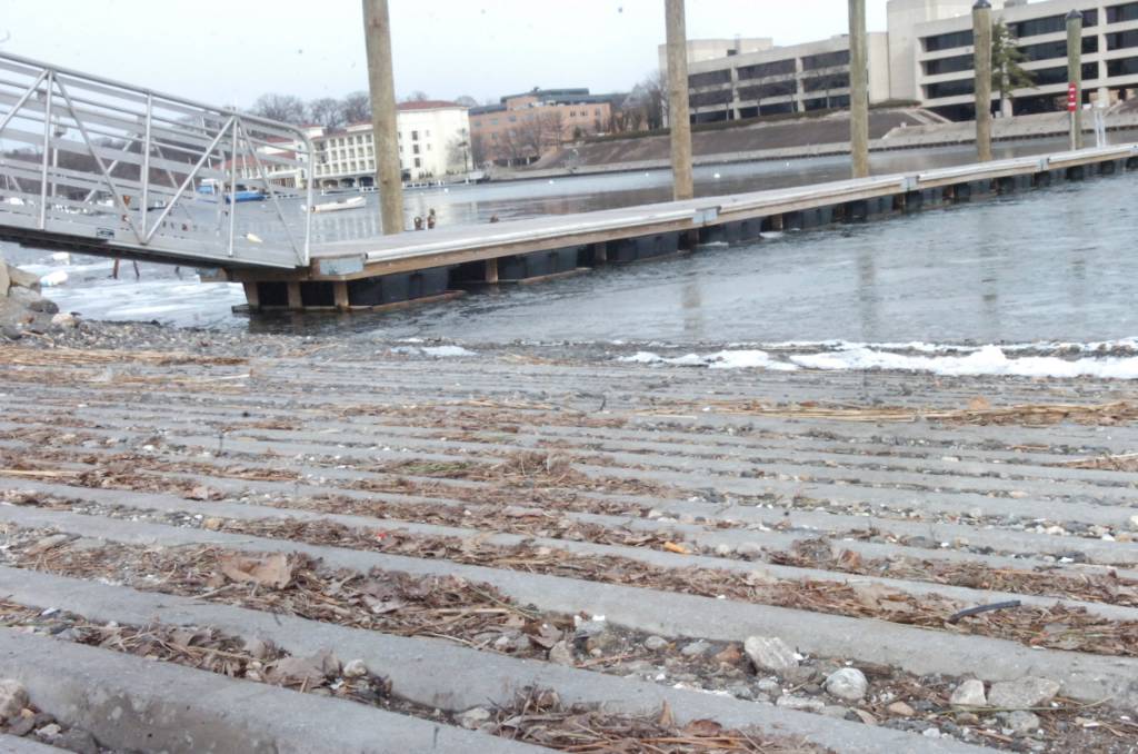 Town plans work on pair of boat launch ramps