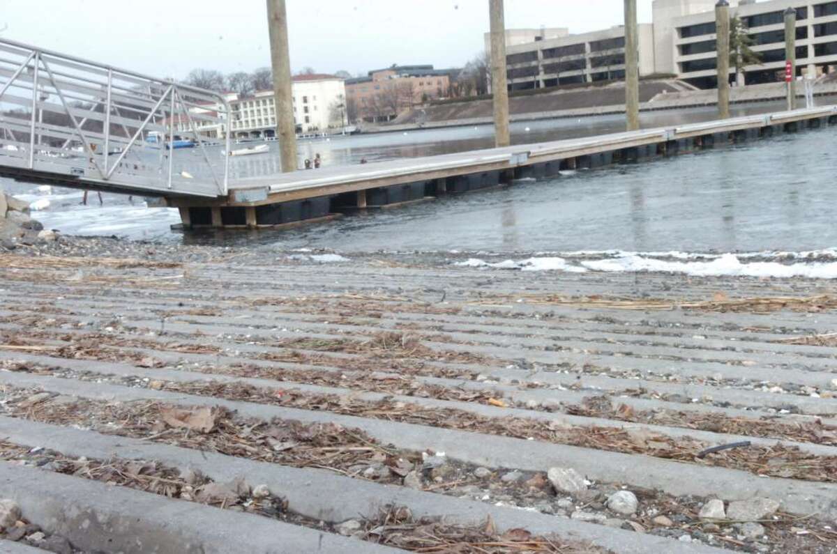 Town plans work on pair of boat launch ramps