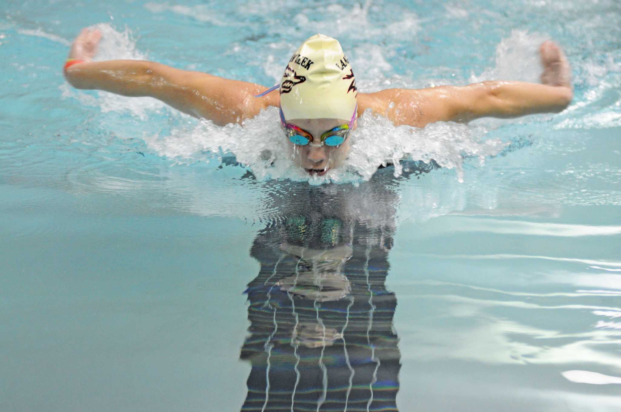 CFISD sends large group to state swim meet