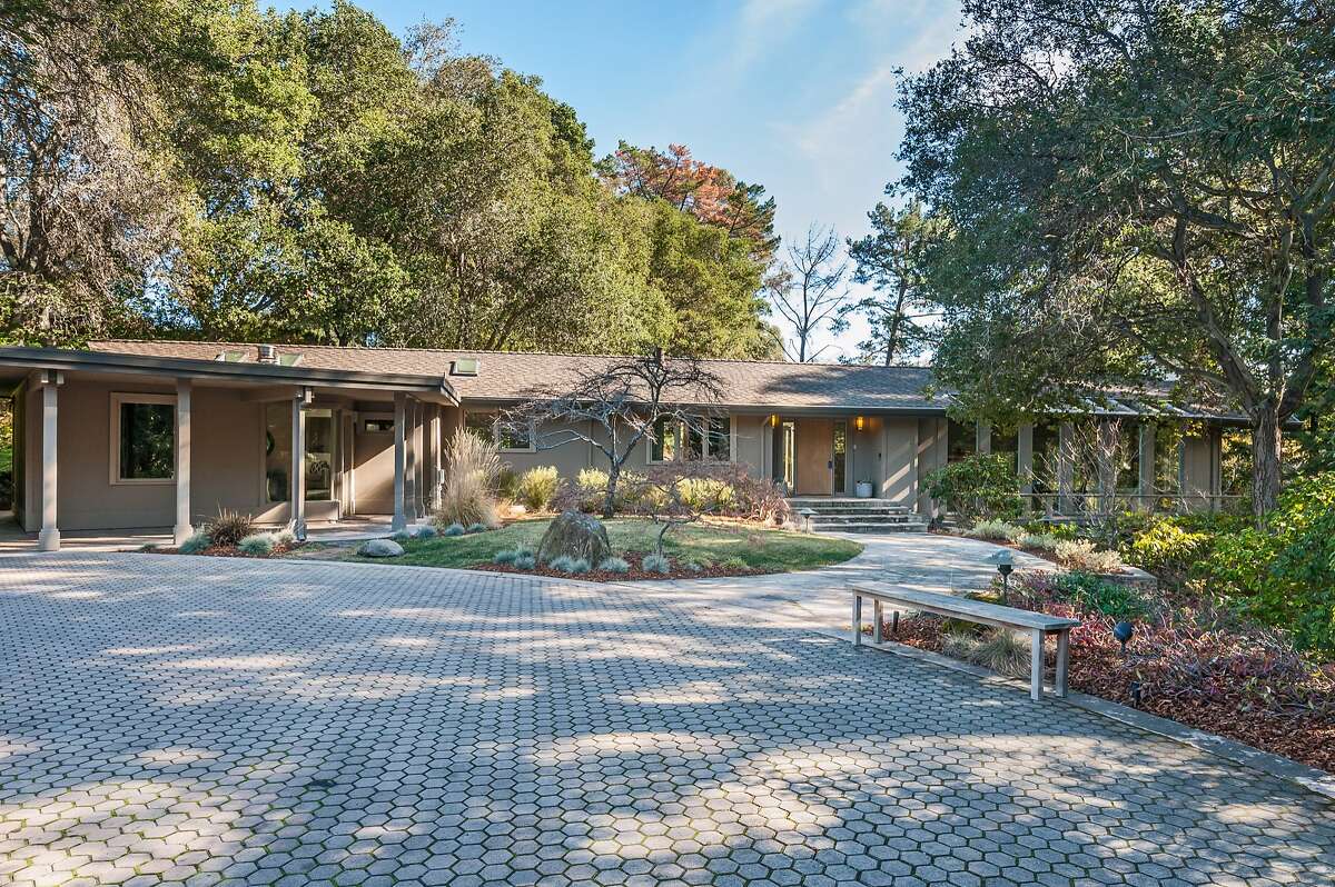 Updated midcentury modern in Woodside on more than an acre