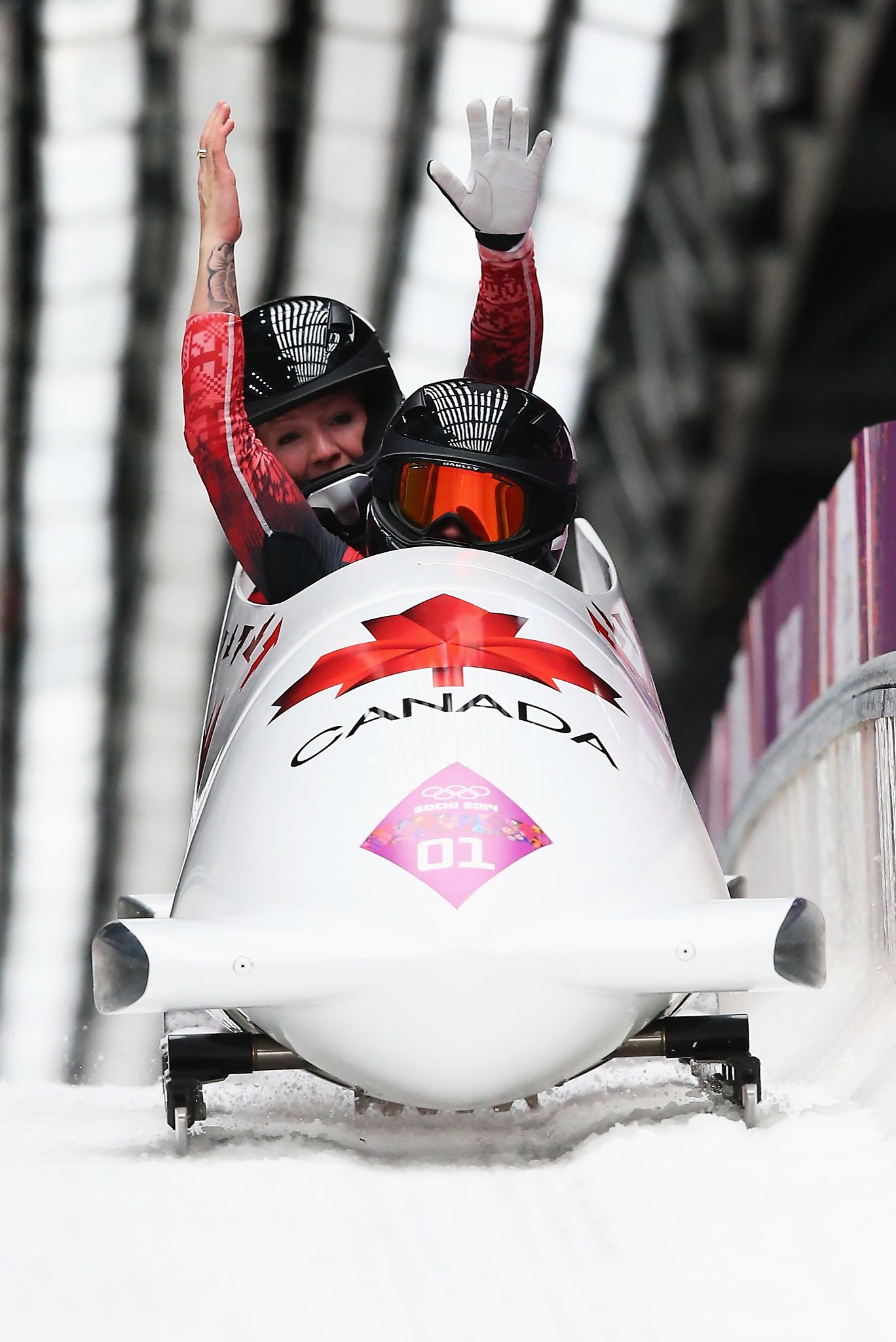 In women's bobsled, Canadian rivals top U.S. team yet again