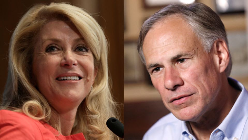 Wendy Davis hosted by Hollywood stars