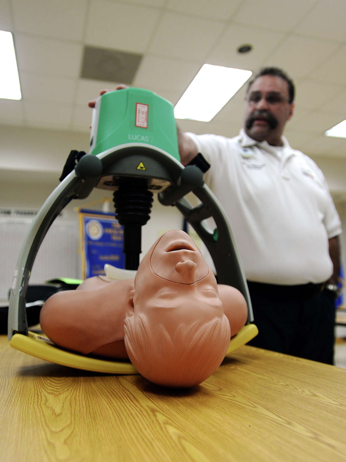 Lumberton firefighters say new CPR machine 95% more effective.