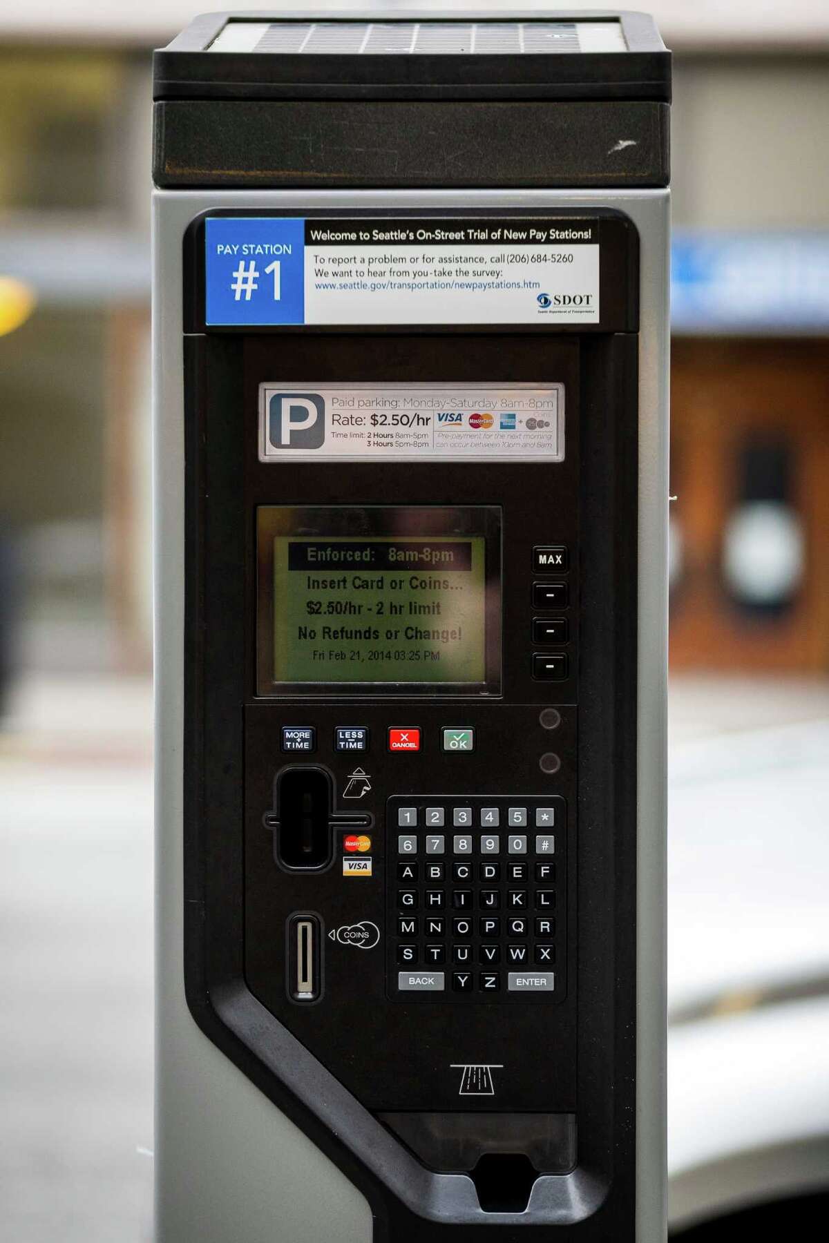 Vote for your favorite new parking pay station
