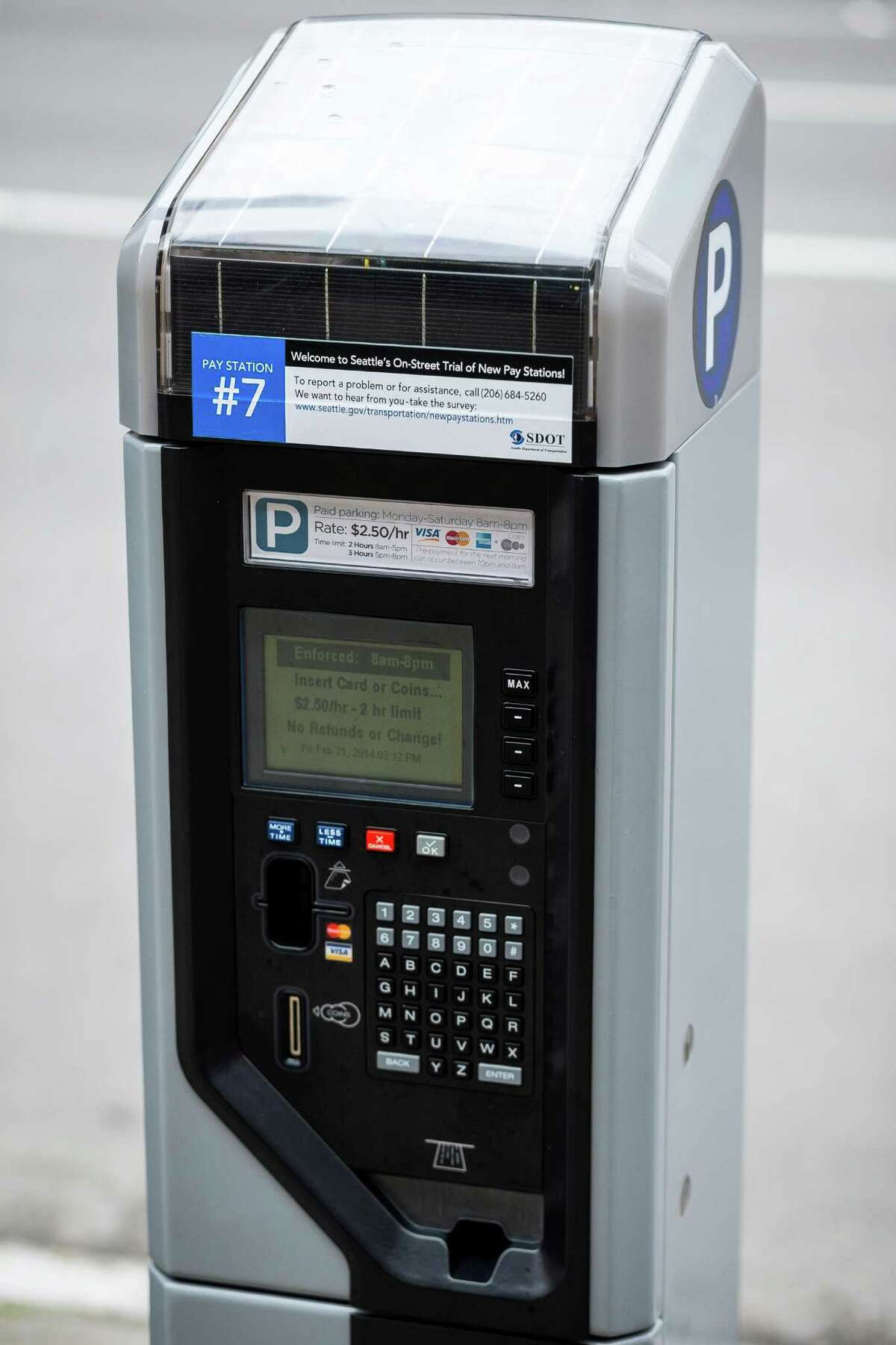Vote for your favorite new parking pay station