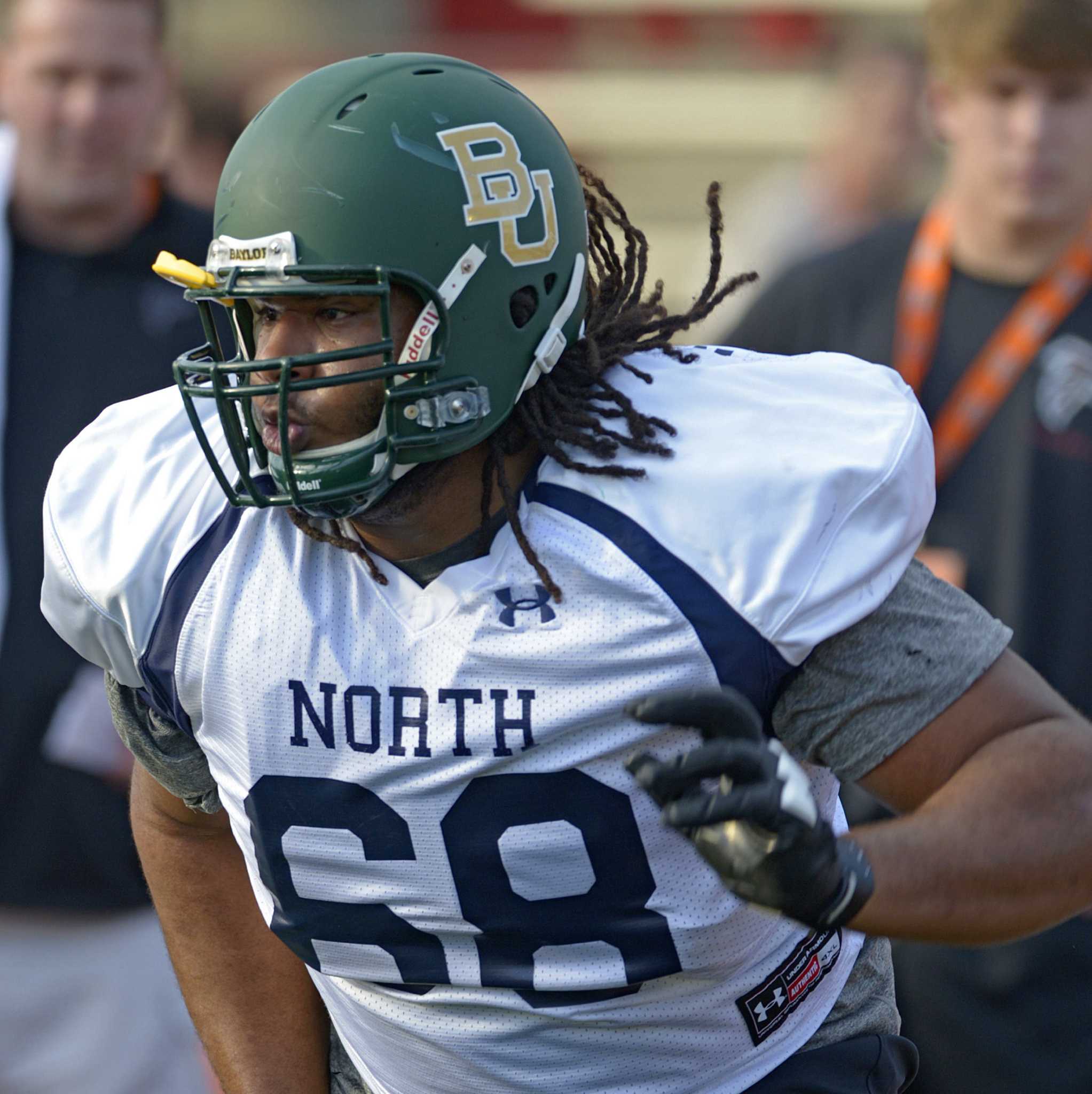 After long journey, Baylor's Richardson in the right spot