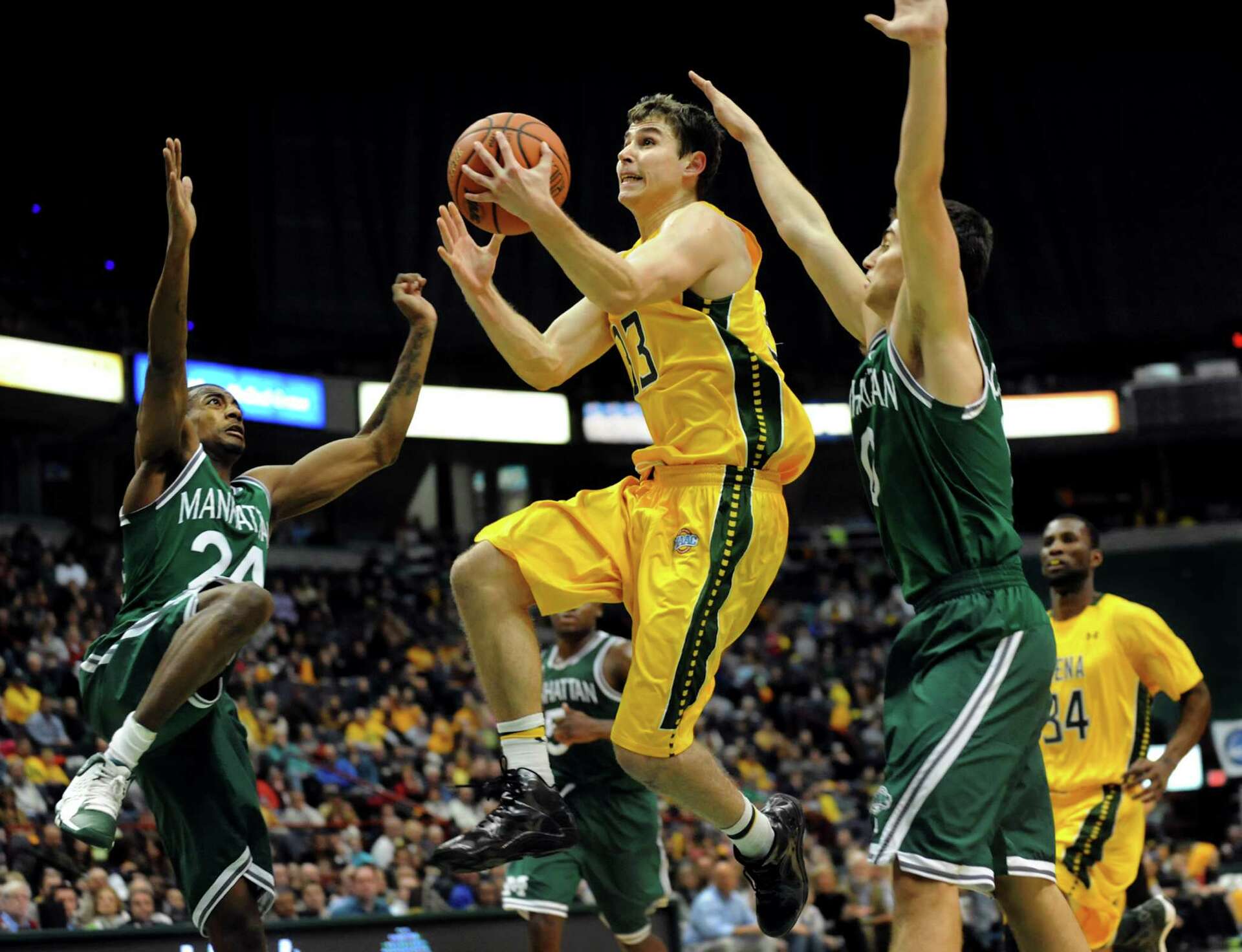 Saints score big victory