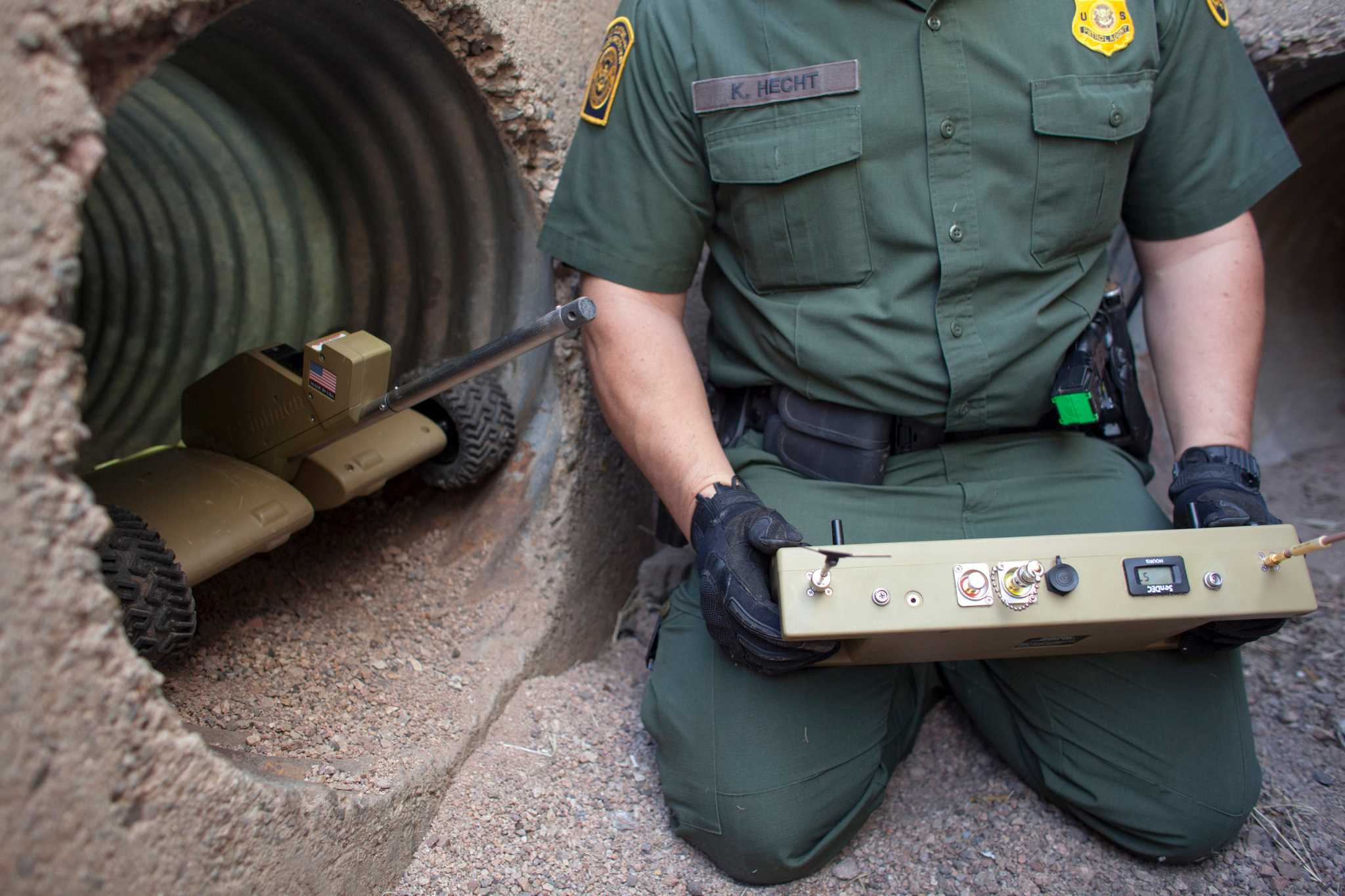 Border's new sentinels are robots penetrating deepest drug routes