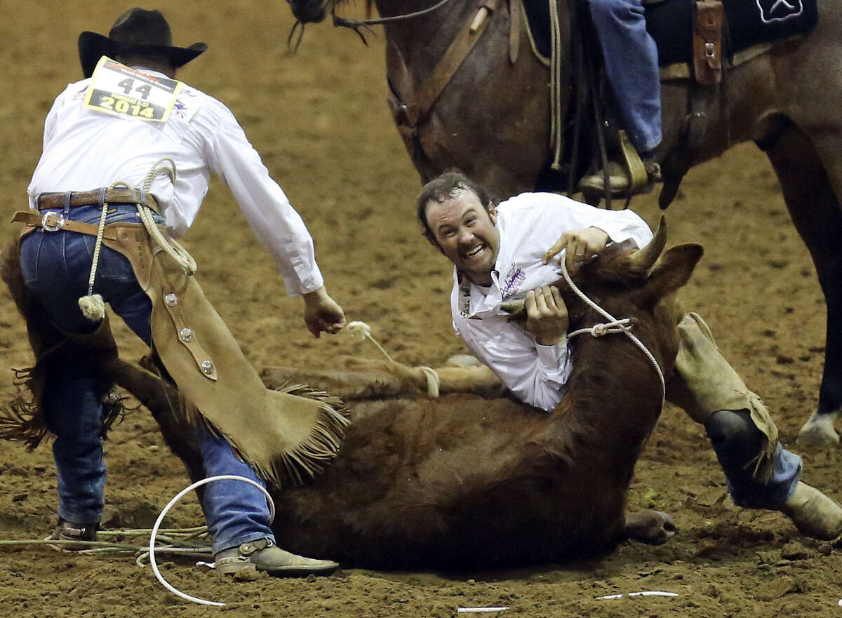 Rodeo ends with ropin,' milkin' and brandin'