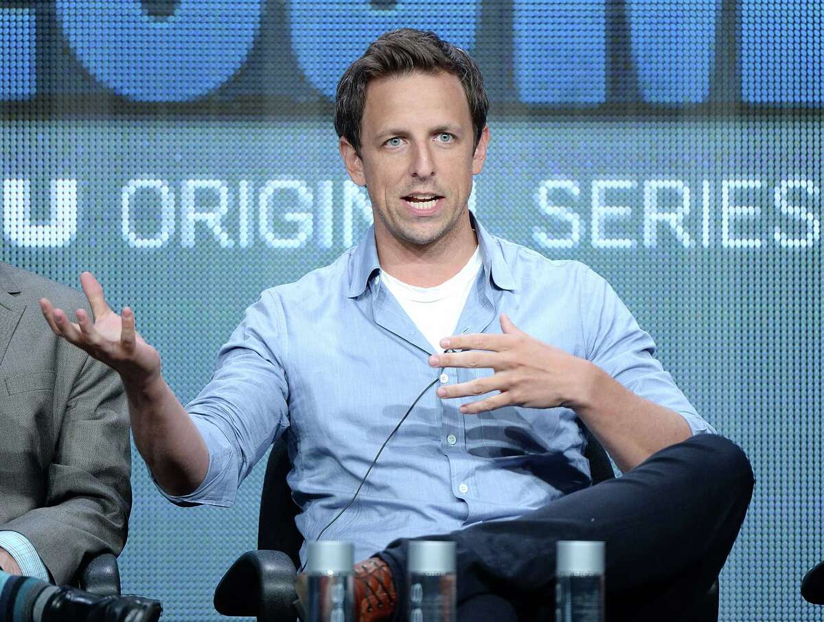 New host Seth Meyers lands at 'Late Night' Monday